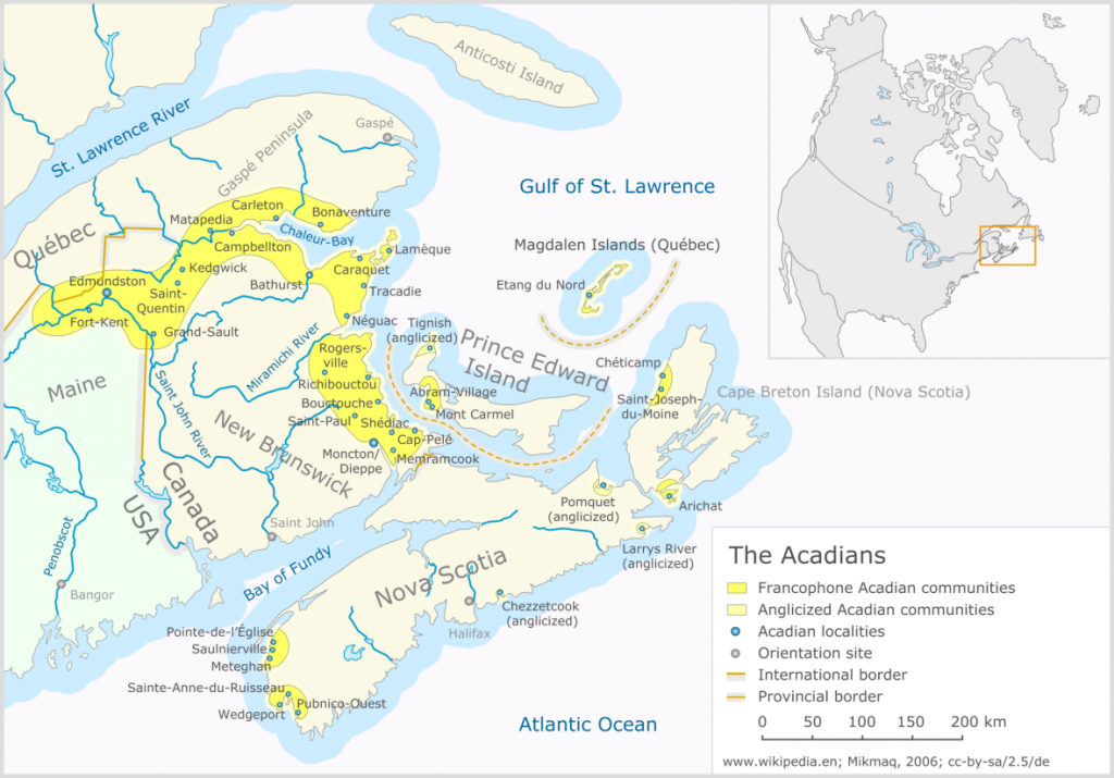 The Acadians - Island Profiles